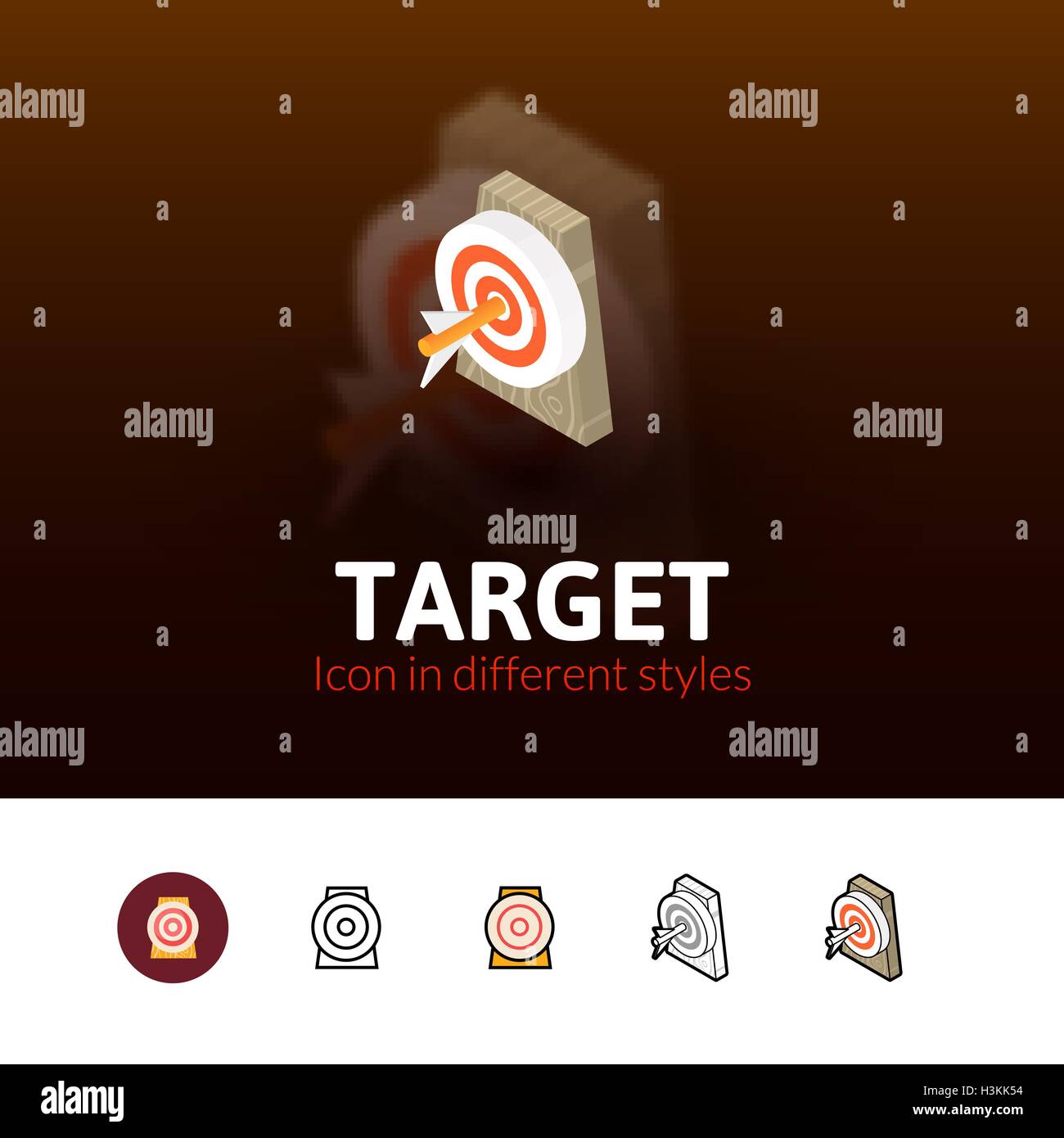 Medieval bowman Stock Vector Images - Alamy