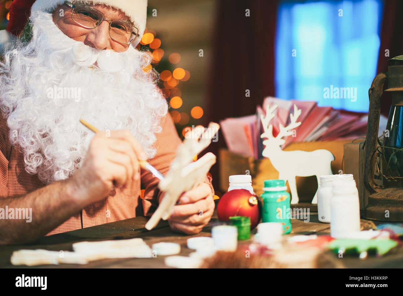 Preparing for Christmas Stock Photo - Alamy