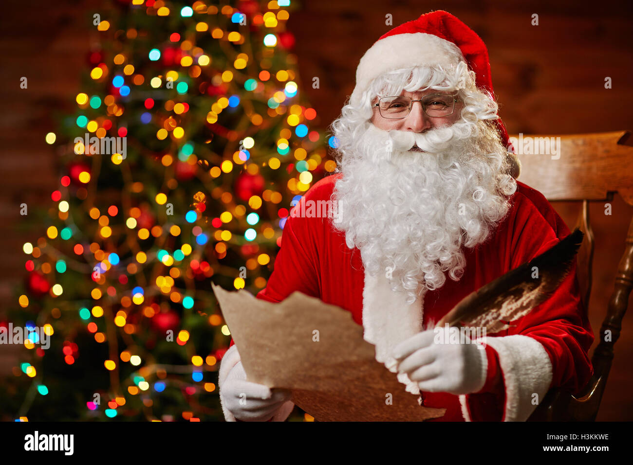 Santa claus wishes hi-res stock photography and images - Alamy