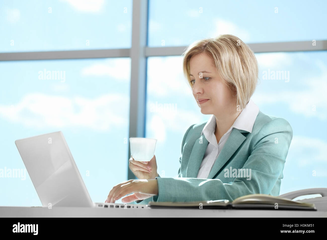 A working day Stock Photo - Alamy