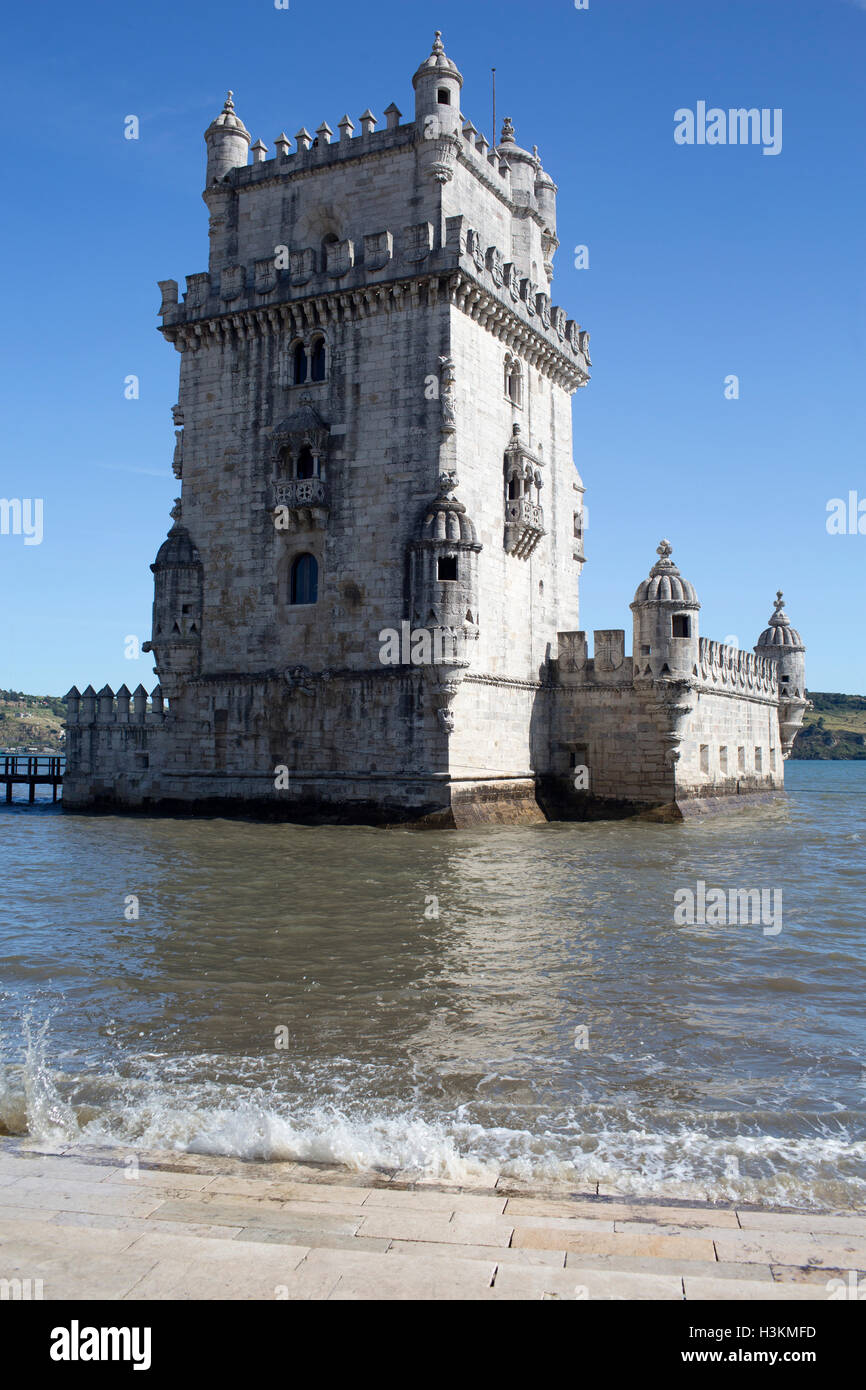 Belem Tower in Lisbon Stock Photo - Alamy
