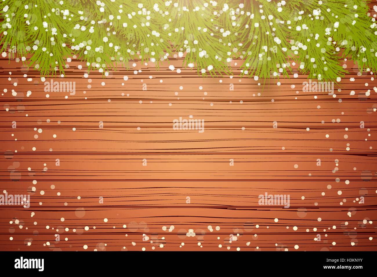 Christmas wooden background Stock Vector Image & Art - Alamy
