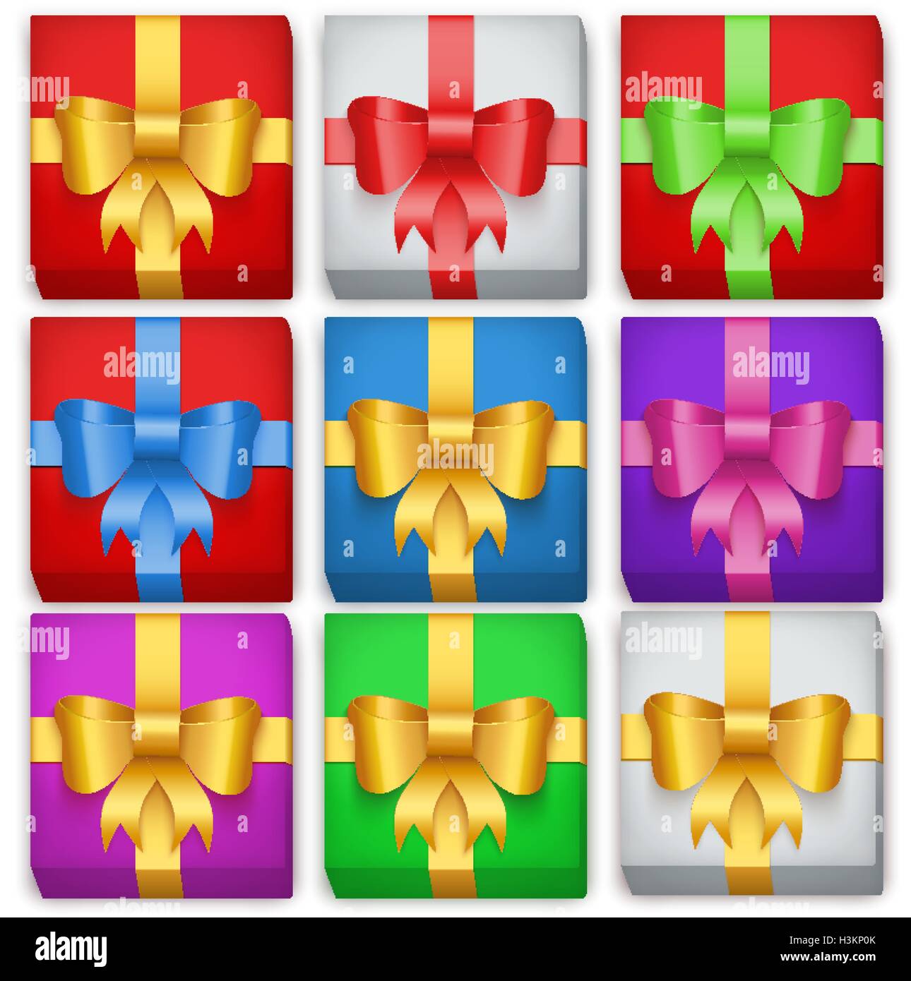 Top view beautiful birthday Stock Vector Images - Alamy