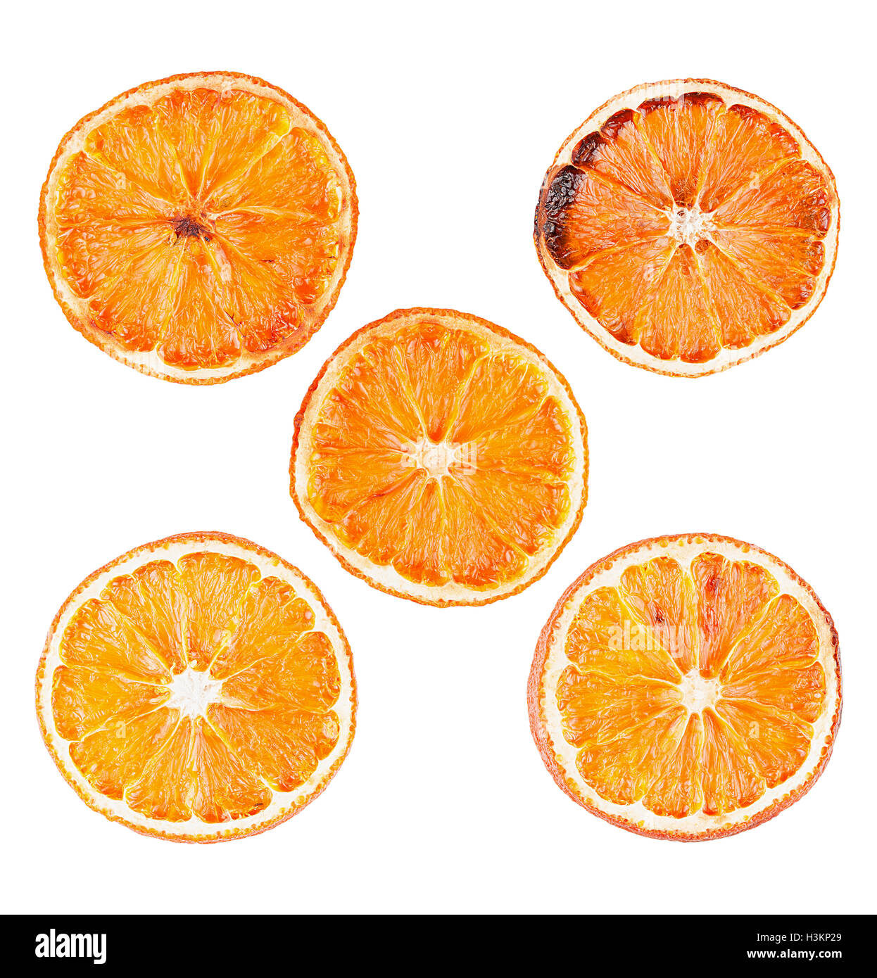 Texture sliced orange slices Cut Out Stock Images & Pictures - Alamy