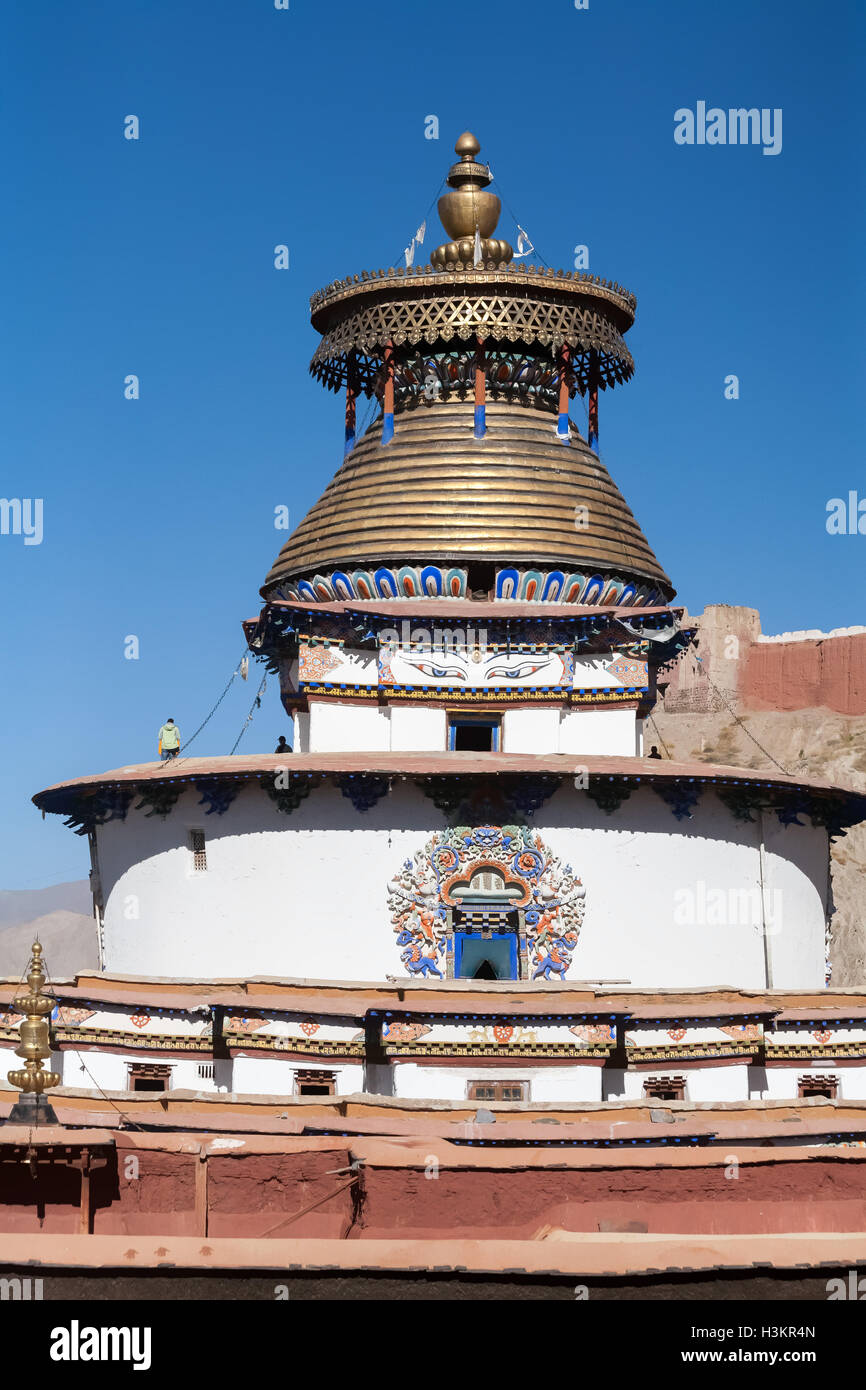 Kumbum stupa gyangtse tibet hi-res stock photography and images - Alamy