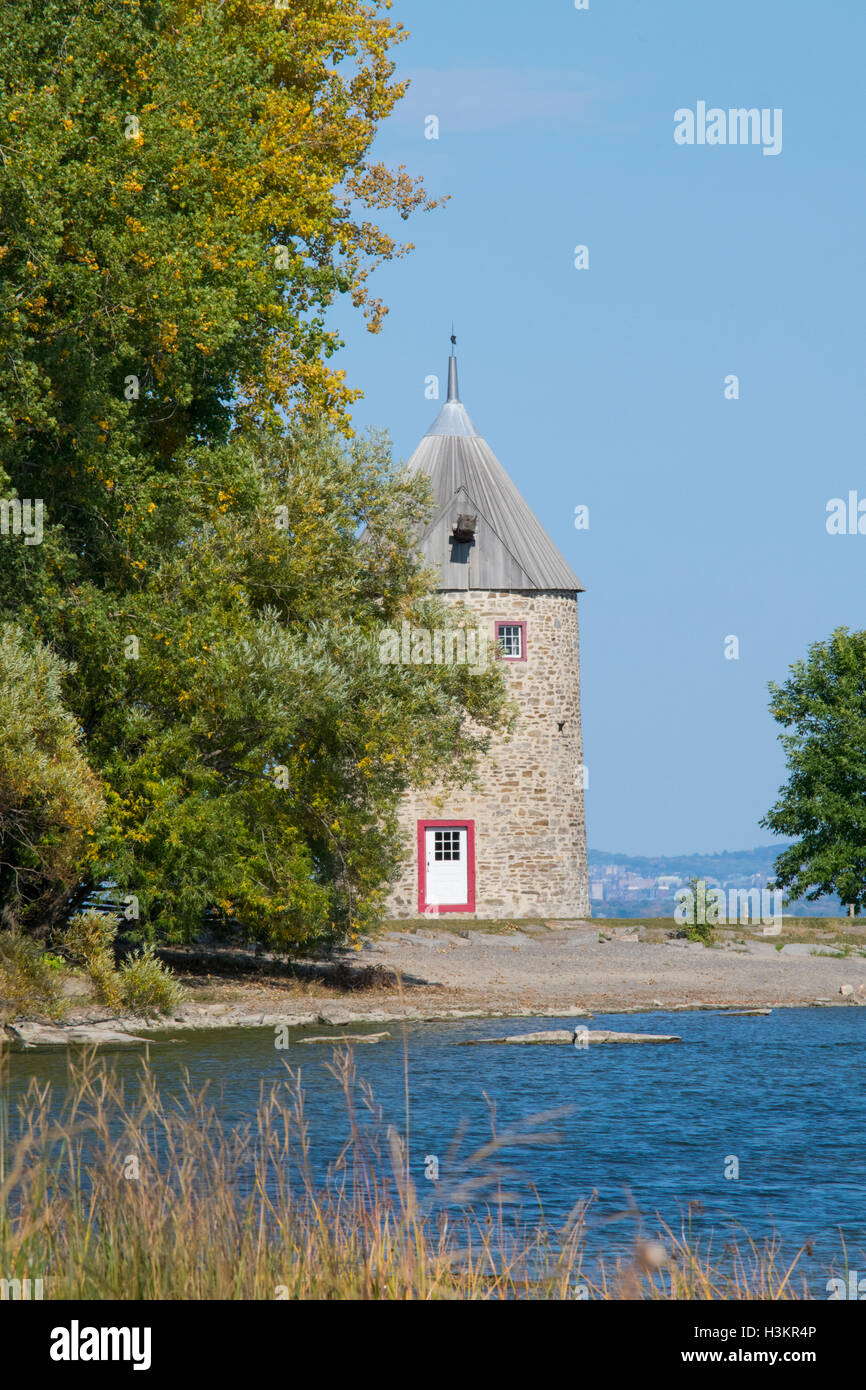 Historical windmill at Windmill Point Stock Photo - Alamy