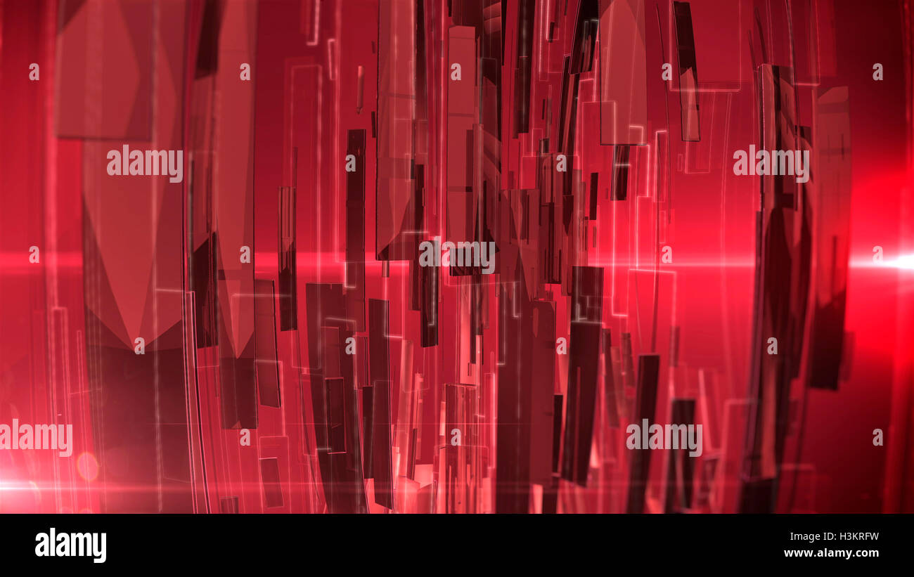 Abstract Technology Background with lens flare. Depth of field Stock Photo - Alamy