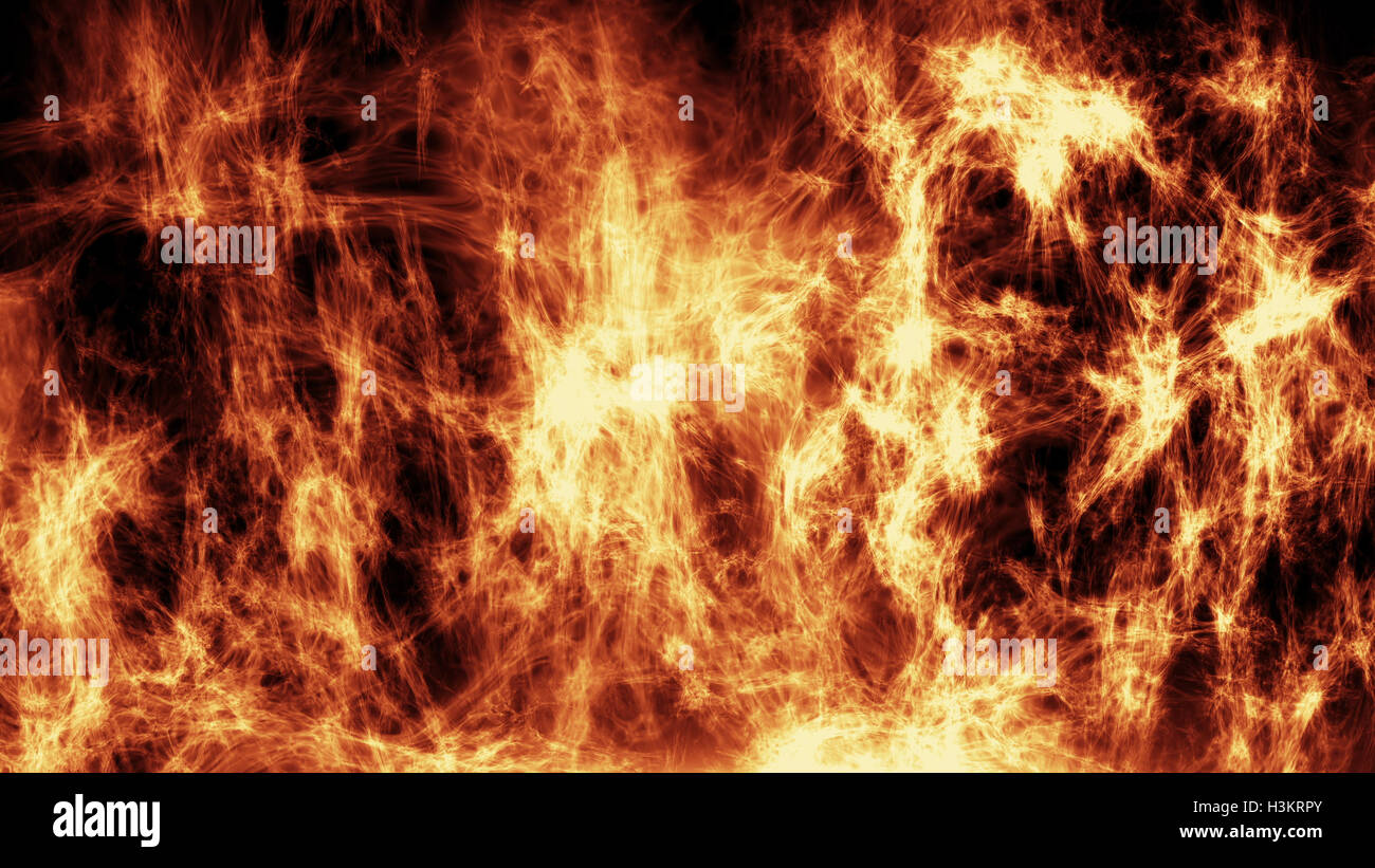 Burning fire with a dark night background Stock Photo - Alamy