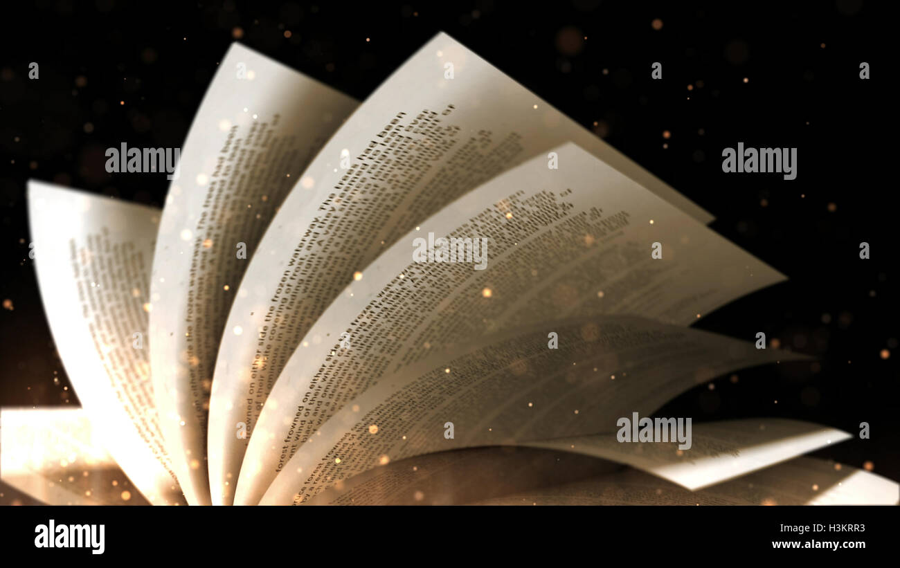 Flying pages hi-res stock photography and images - Alamy