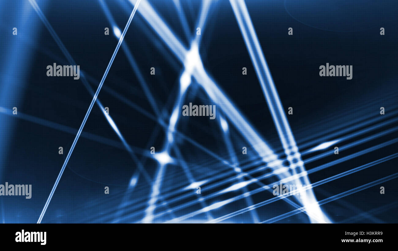 glowing cables with a blue background closeup Stock Photo - Alamy