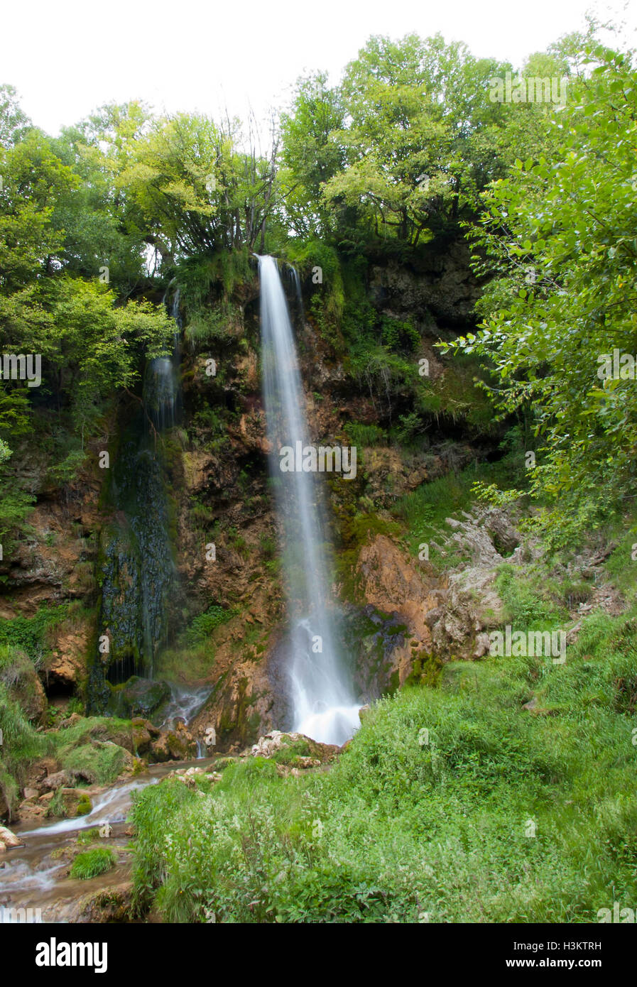 mountain waterfall on the mountain Zlatibor in western Serbia Stock ...