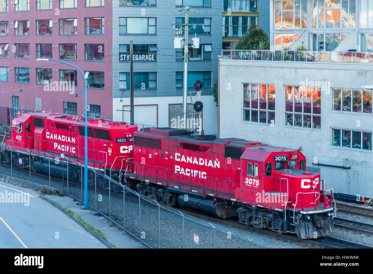 Canadian pacific locomotive hi-res stock photography and images - Alamy