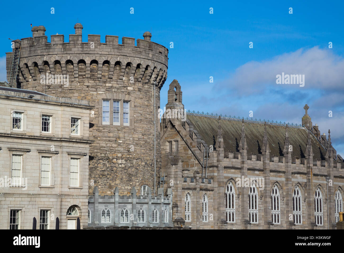 The Dubh Linn gardens in Dublin Castle, Ireland Stock Photo - Alamy