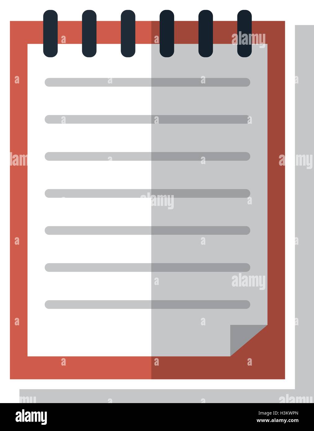 Notebook object and school tool design Stock Vector Image & Art - Alamy