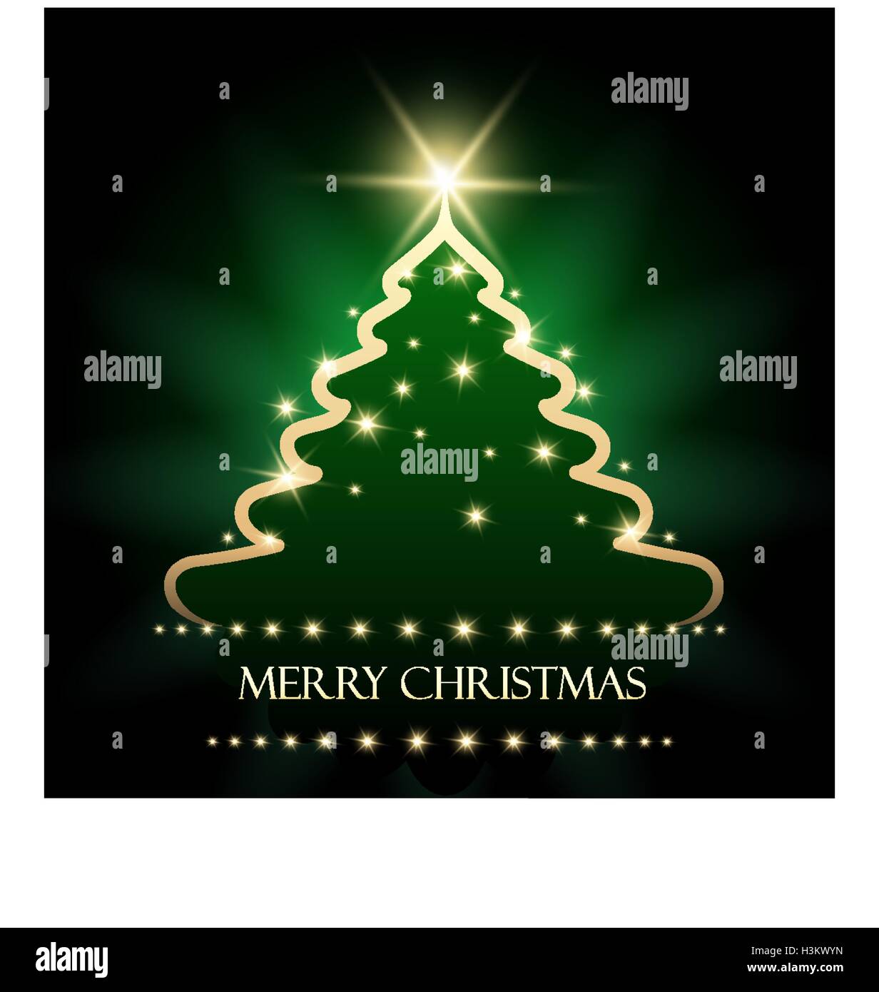 Illustration christmas pine tree Stock Vector Images - Alamy