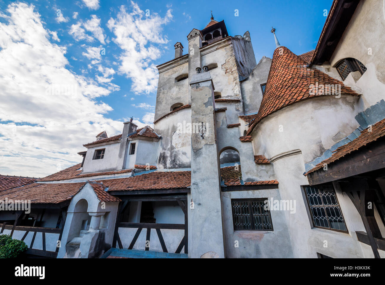 Bran Castle near Bran, Romania, commonly known as "Dracula's Castle ...