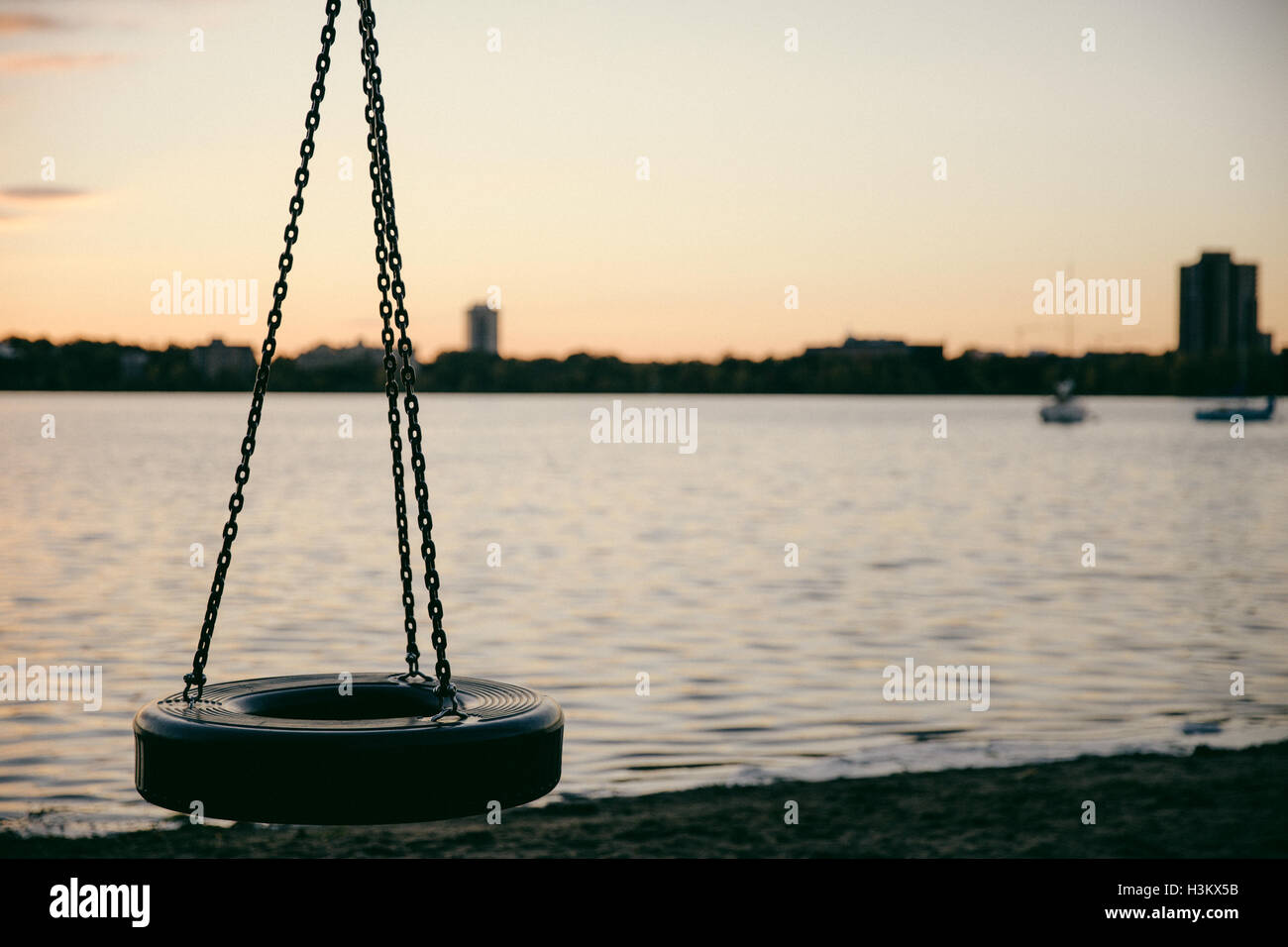 Playground Lake Calhoun Stock Photo - Alamy