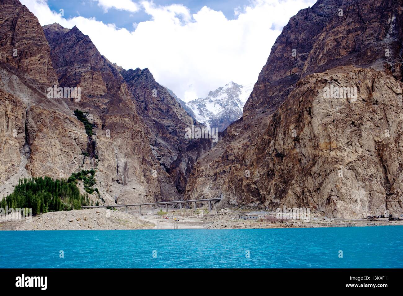 Beautiful Mountain Lake in Pakistan Stock Photo - Alamy