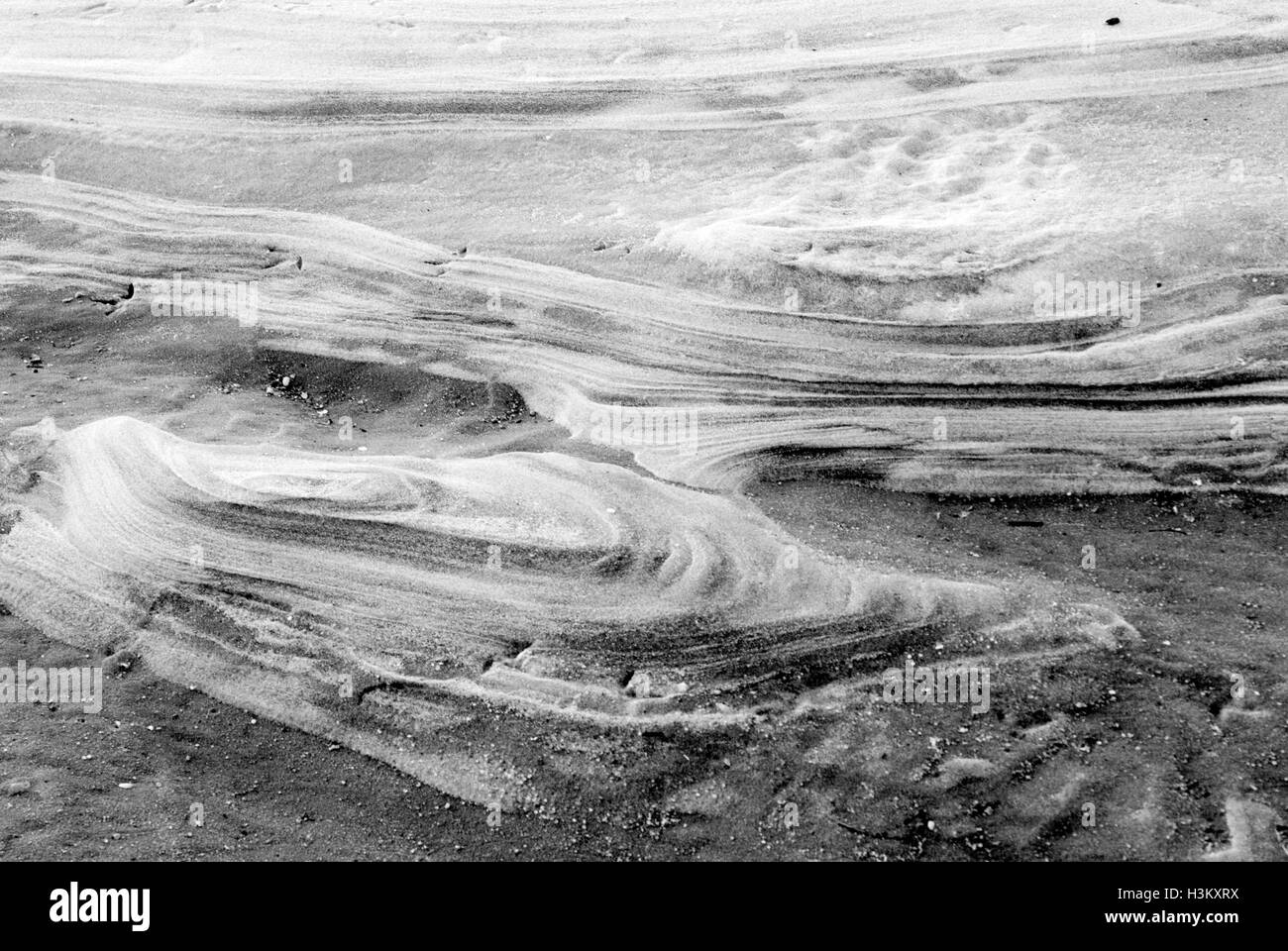 Abstract sand designs at Jones Beach Stock Photo - Alamy