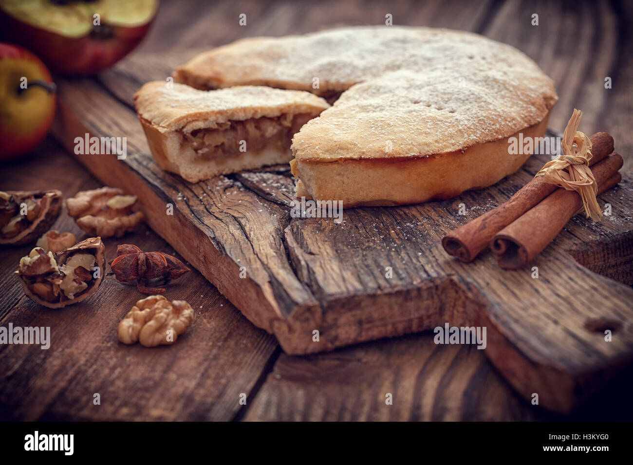 Delicious fresh homemade pie hi-res stock photography and images - Alamy