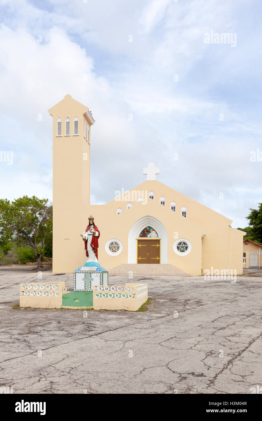 Church at Soto, Curacao Stock Photo - Alamy