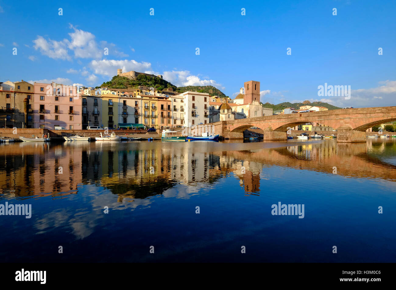 bosa, sardinia, italy Stock Photo - Alamy