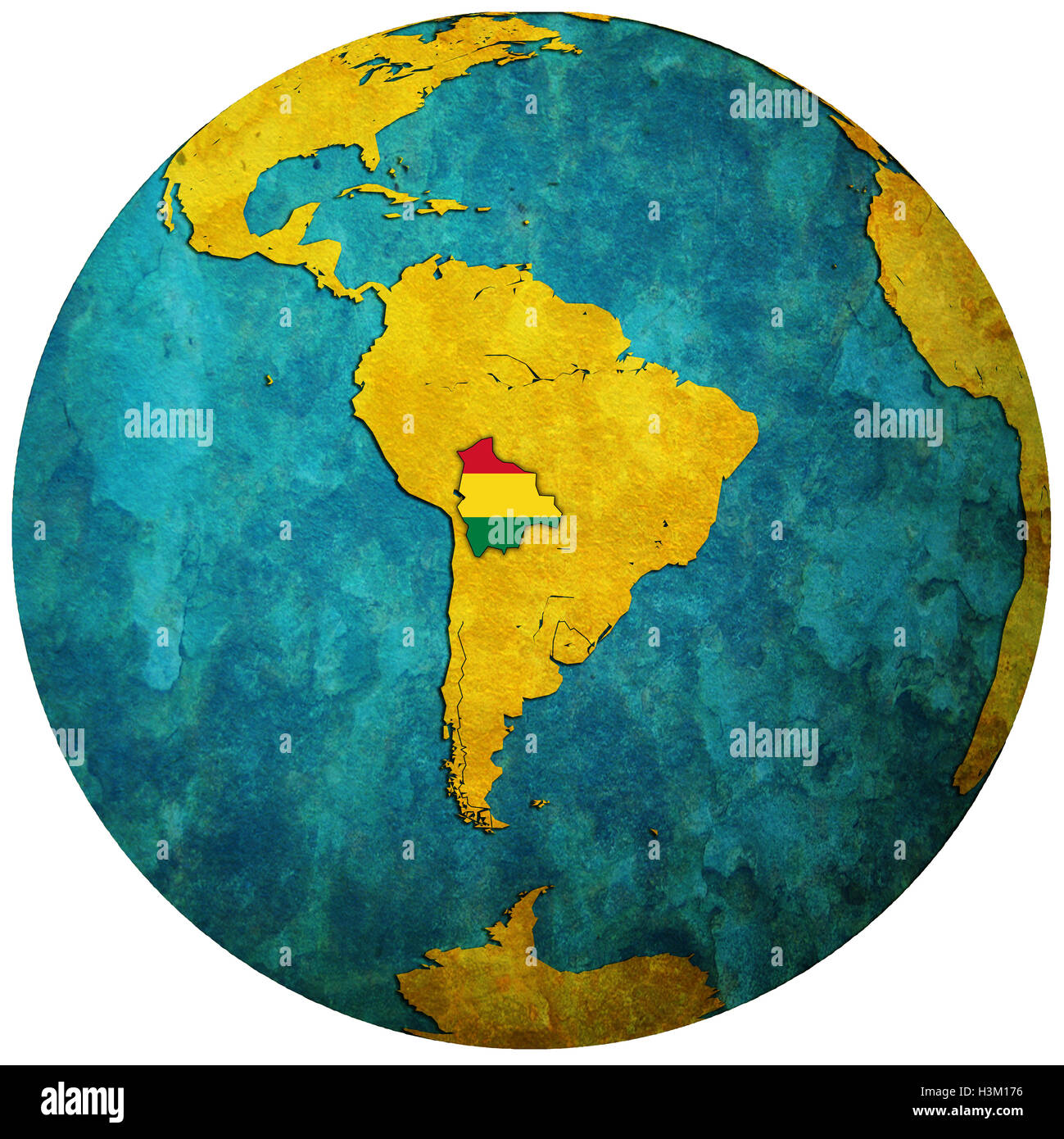 Old map of bolivia hi-res stock photography and images - Alamy