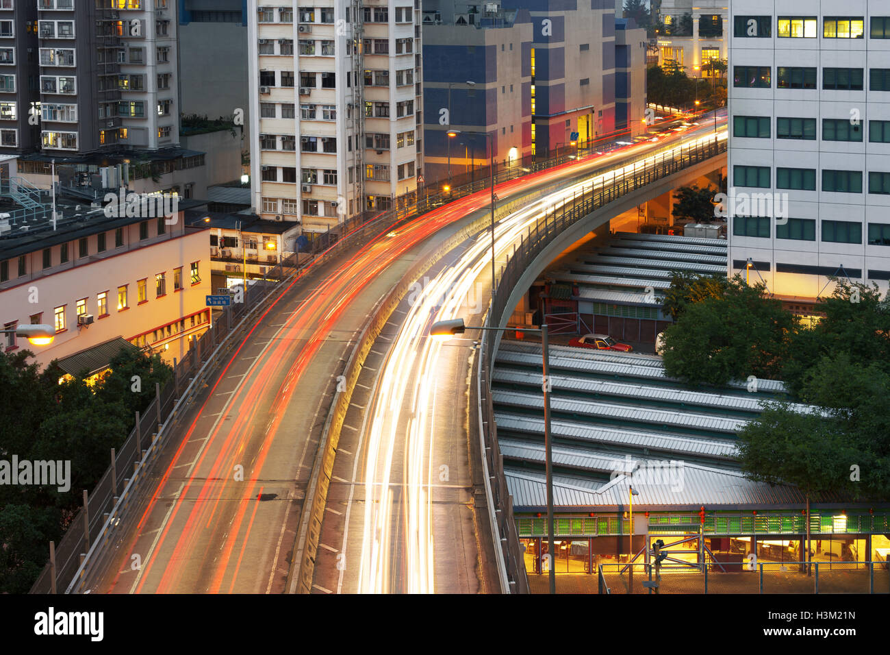 City night scene Stock Photo - Alamy