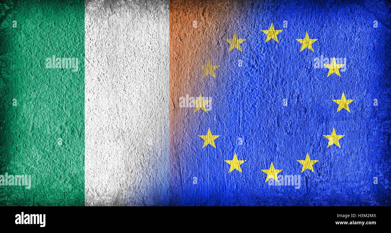 Ireland and the EU Stock Photo - Alamy