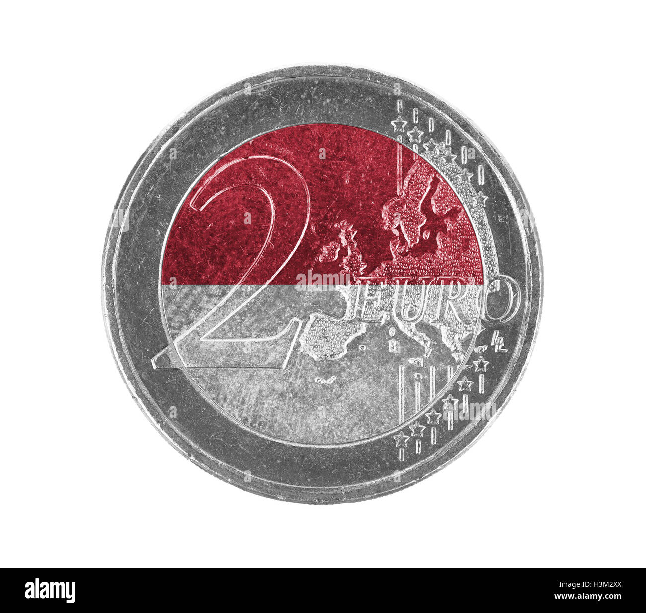 Euro coin, 2 euro Stock Photo - Alamy