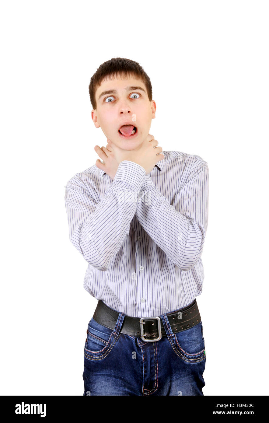 Nervous behavior hi-res stock photography and images - Alamy