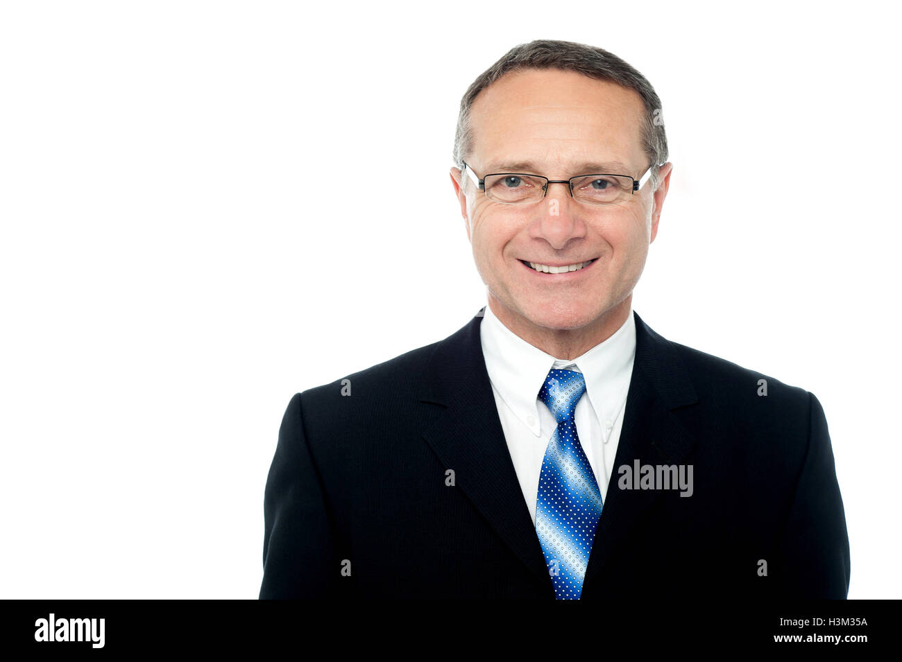 Handsome experienced businessman Stock Photo - Alamy