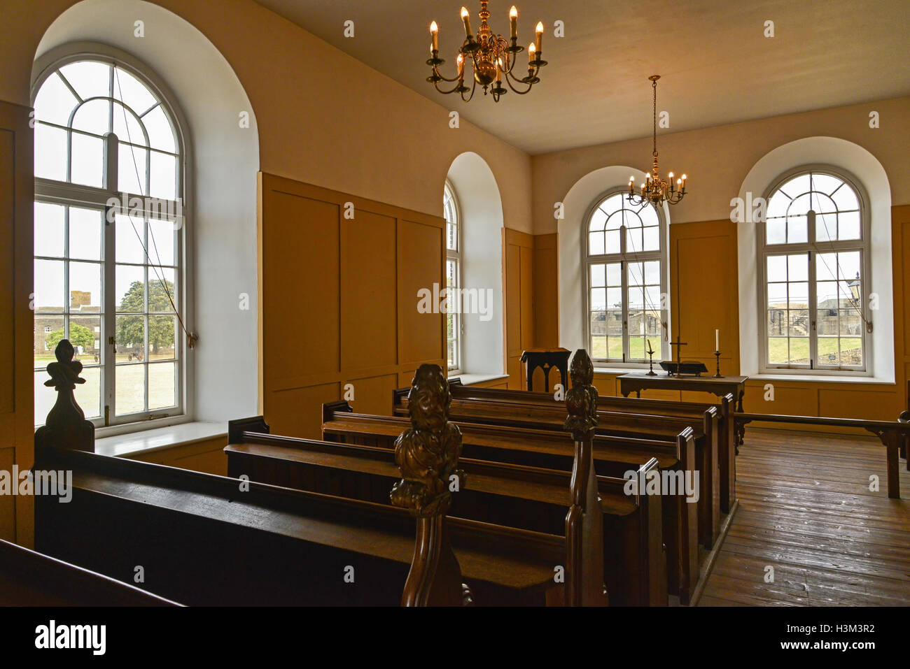 Tilbury Fort - Chapel Stock Photo - Alamy