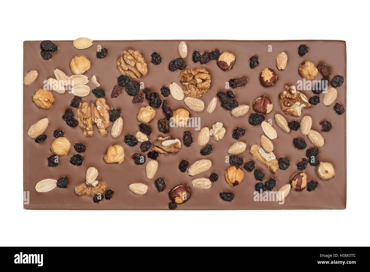 White Chocolate Candy Bar With Nuts