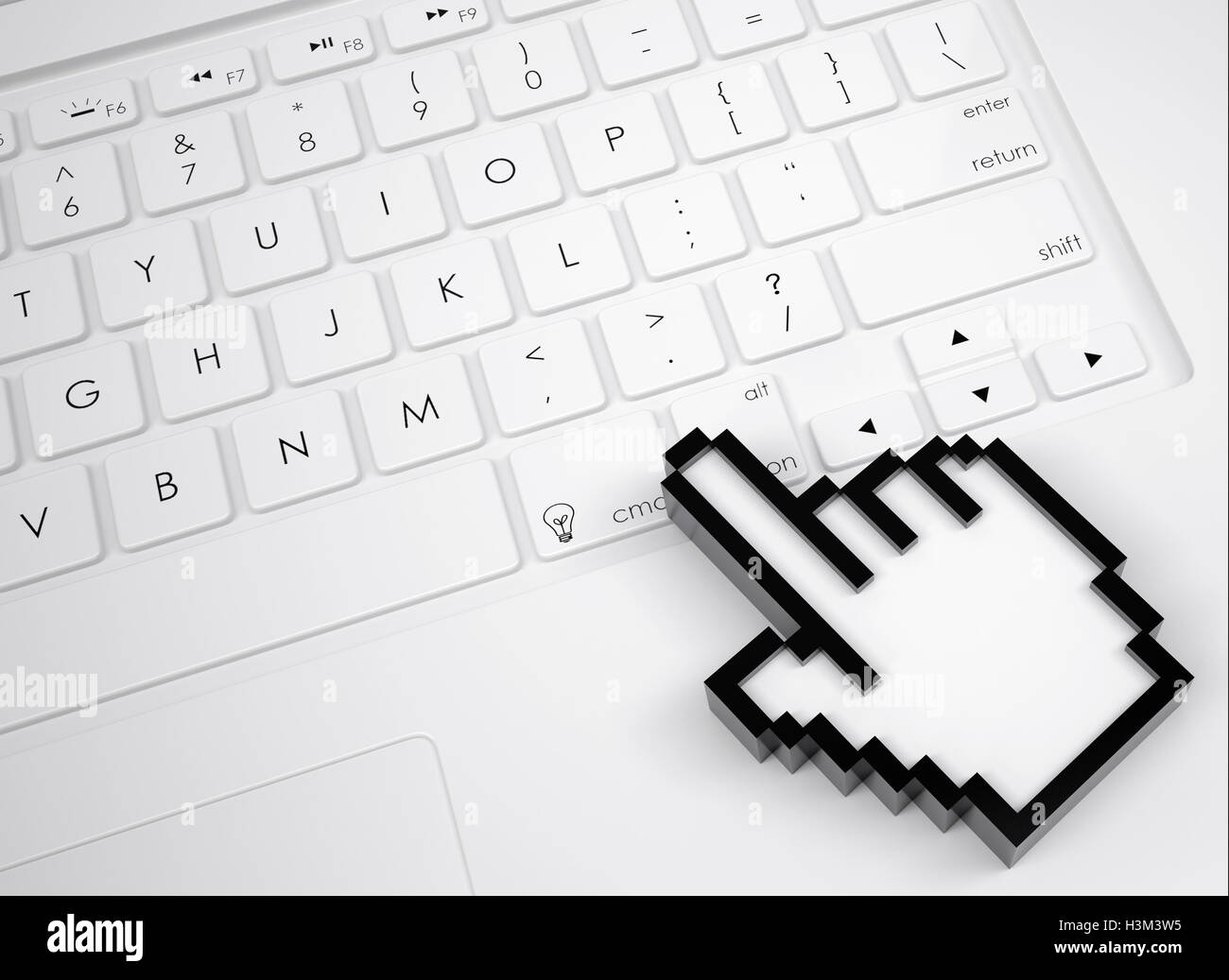 Stylized keyboard hi-res stock photography and images - Alamy