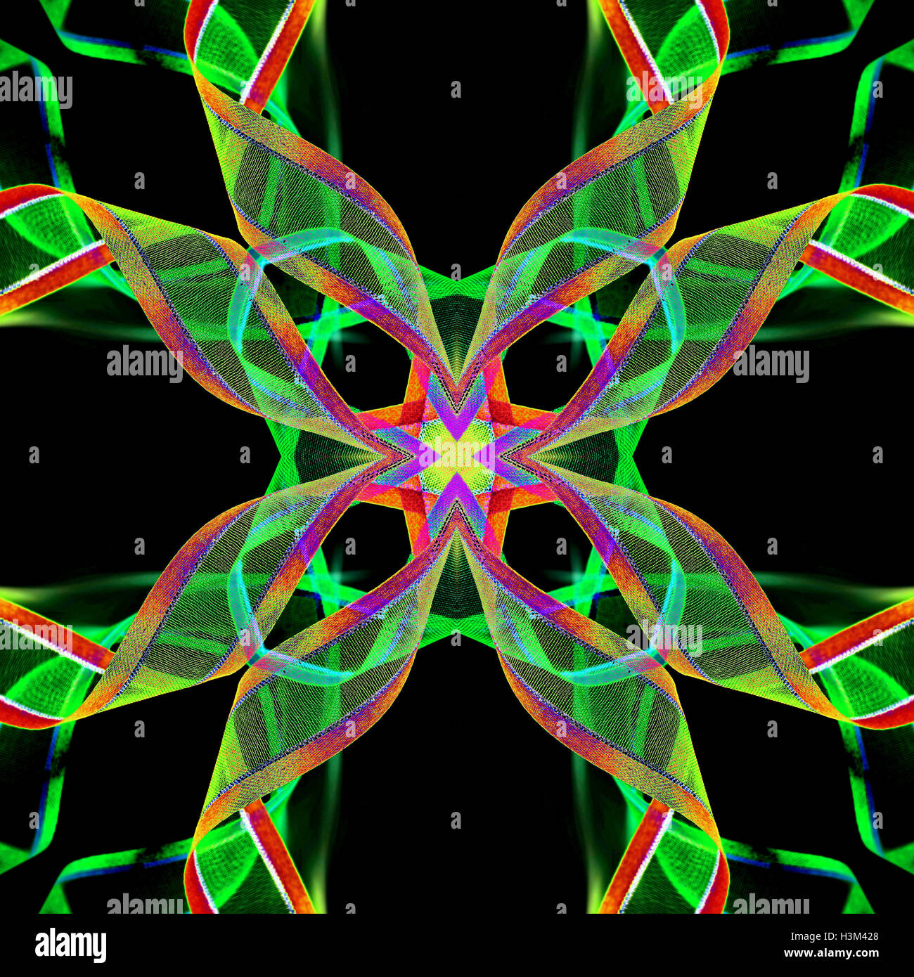 Black satin ribbon hi-res stock photography and images - Alamy