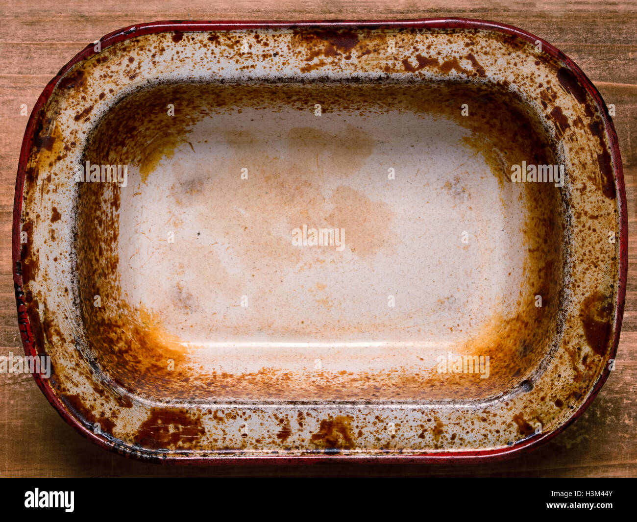 rustic shabby pie pan Stock Photo - Alamy