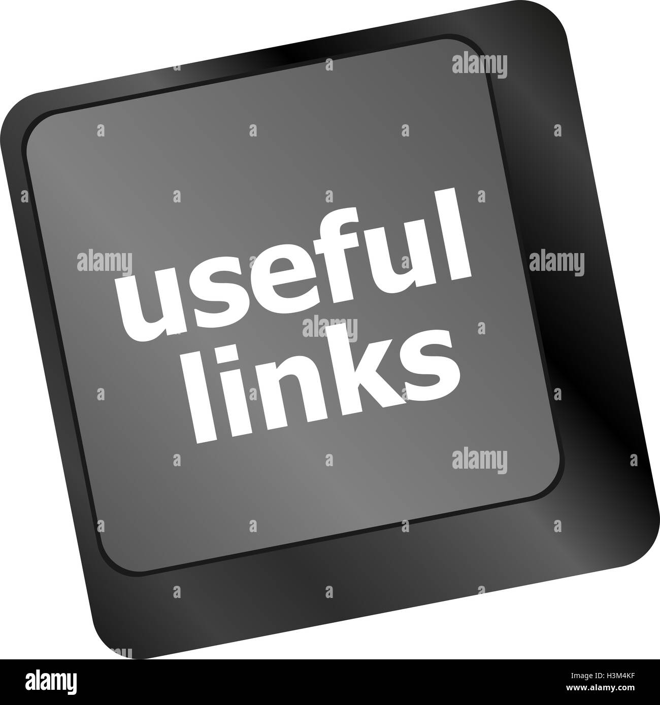 useful links keyboard button - business concept Stock Photo - Alamy