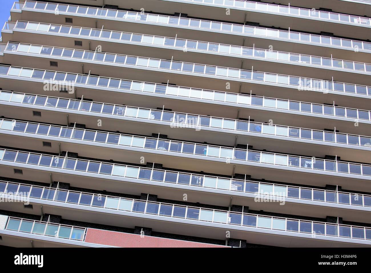 Apartment block in Japan Stock Photo - Alamy