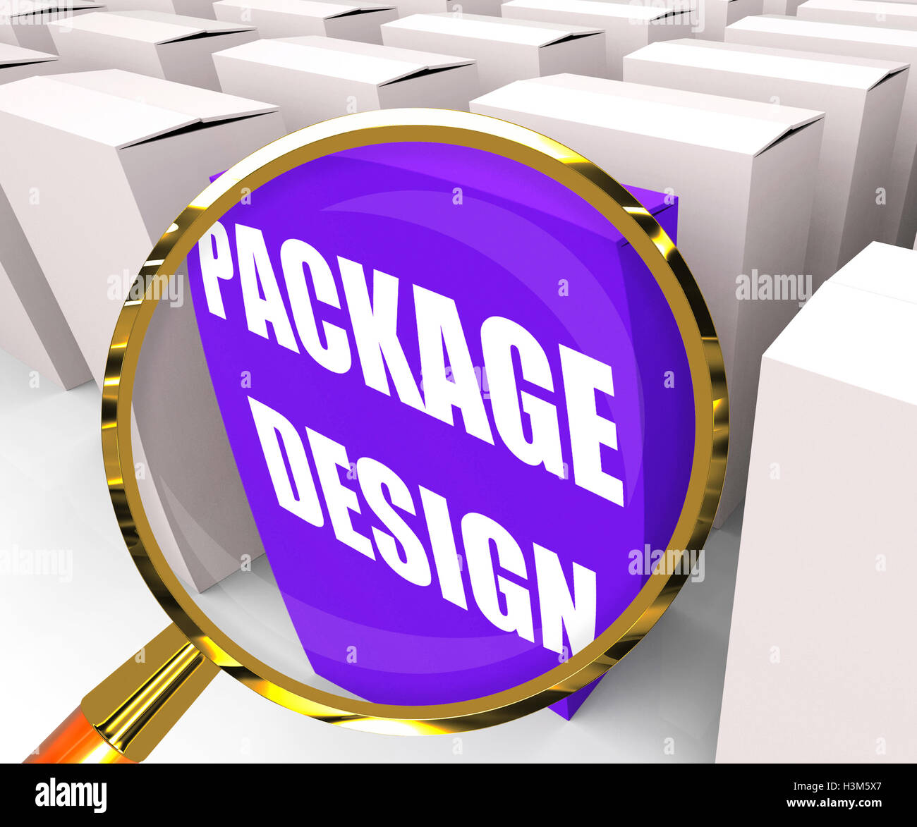 Package Design Packet Infers Designing Packages or Containers Stock ...