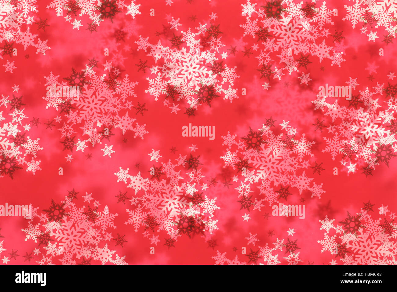 snowflake and red texture background Stock Photo - Alamy