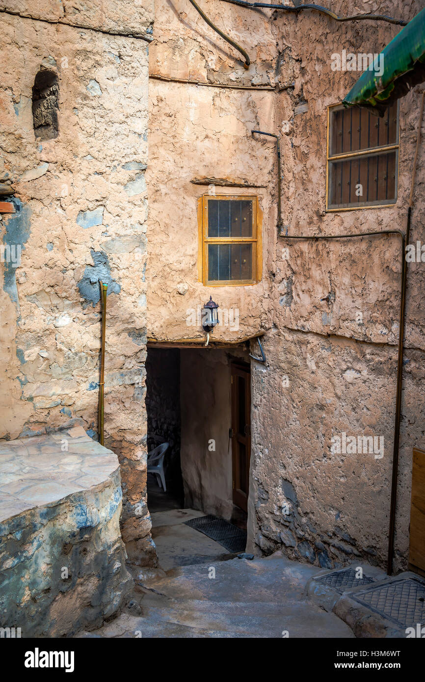 Buildings Misfah Abreyeen Stock Photo - Alamy