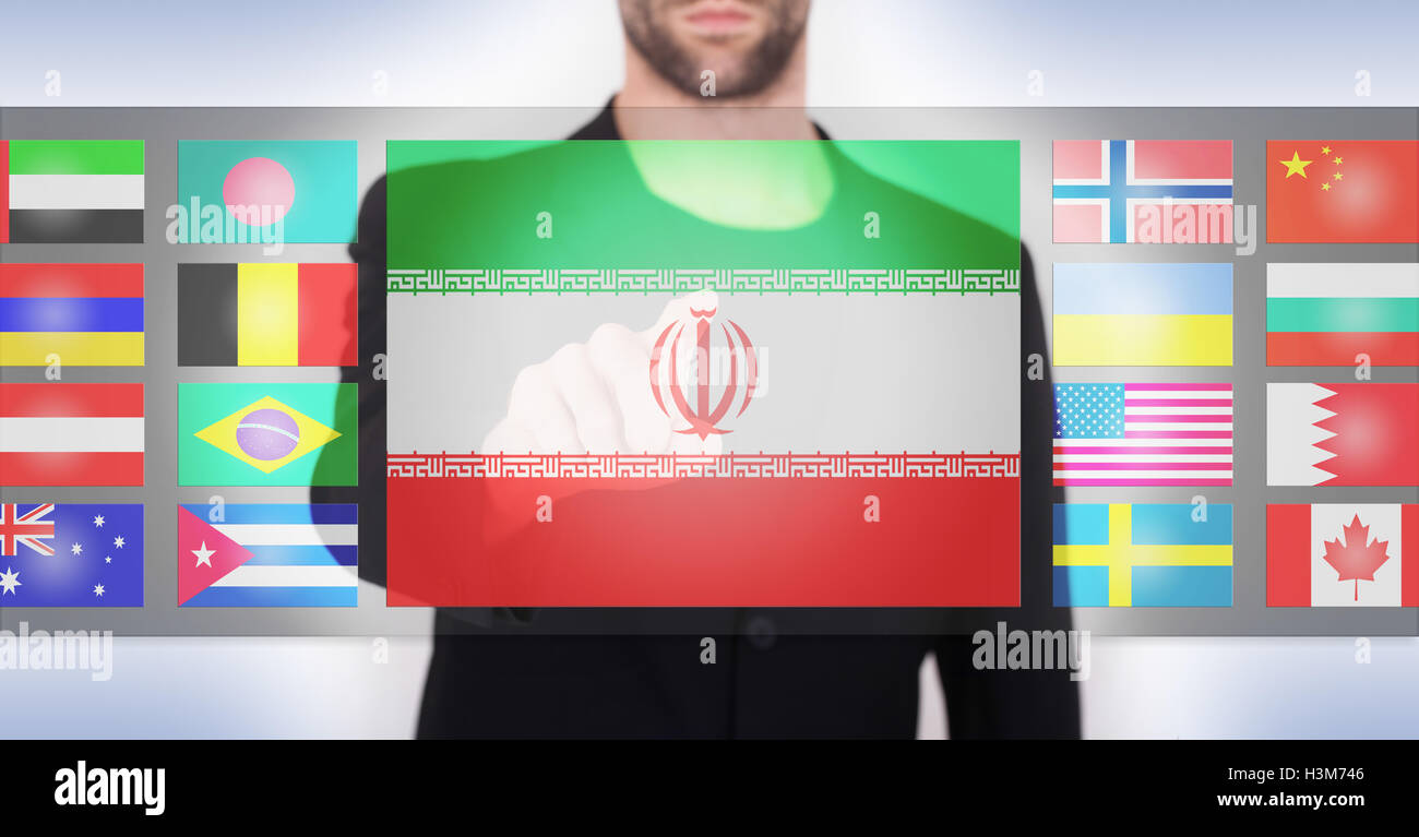 Iran computer screen hi-res stock photography and images - Alamy