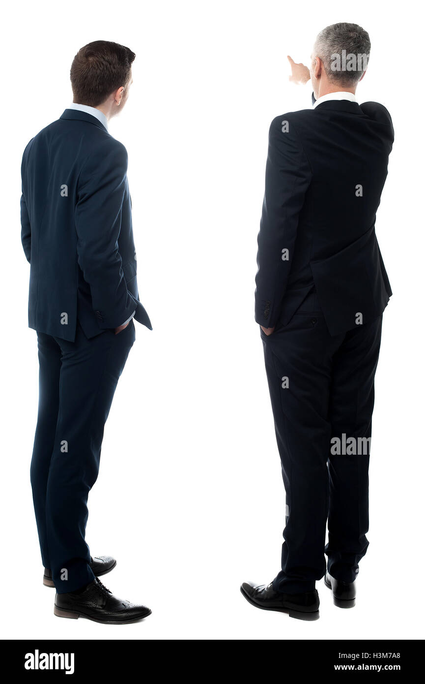 Back side back view Cut Out Stock Images & Pictures - Alamy