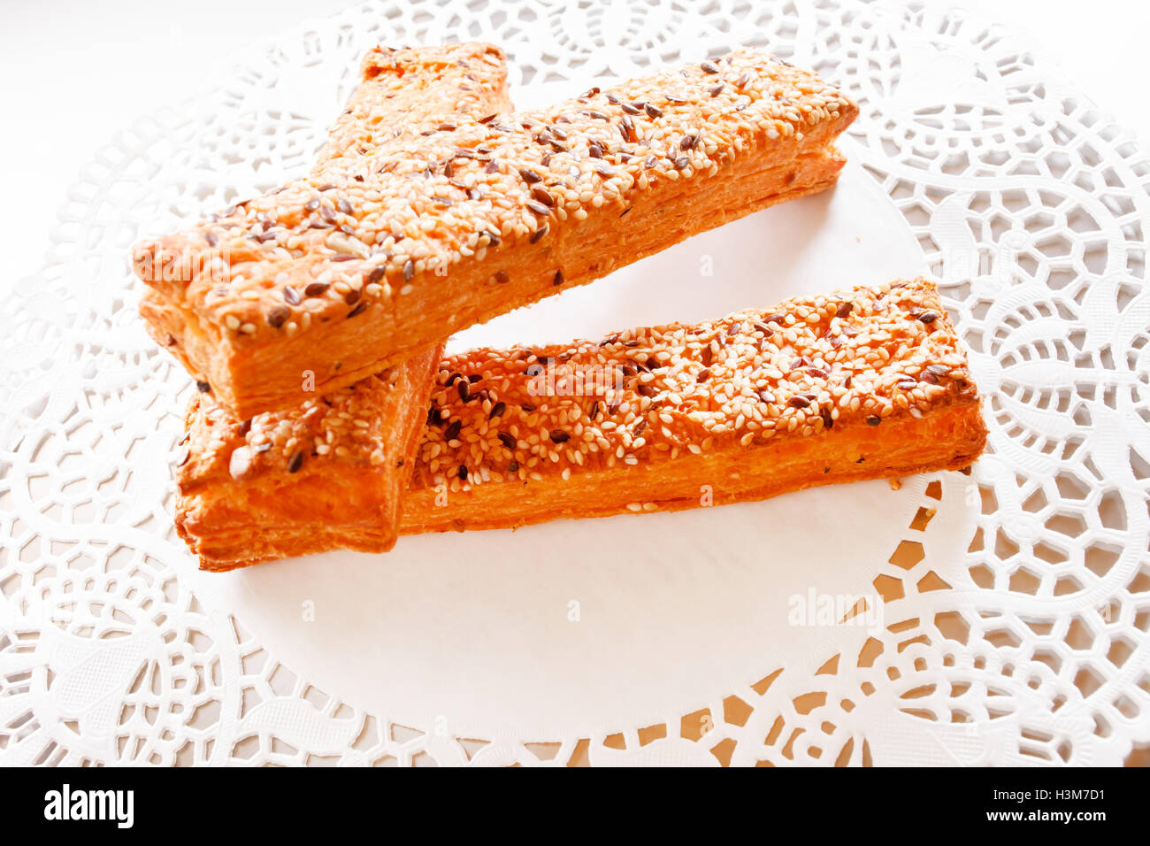 bread sticks with sesame Stock Photo - Alamy
