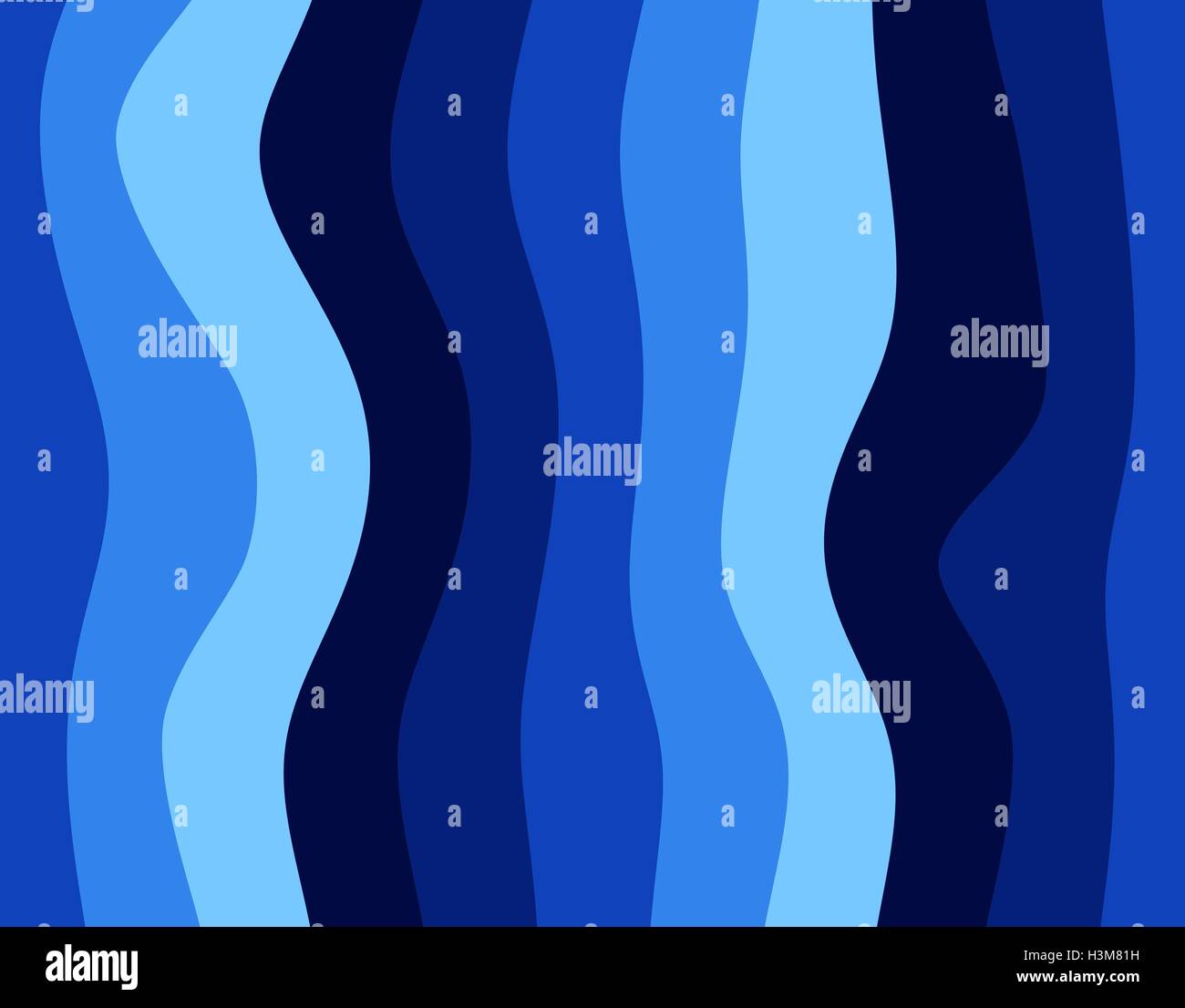 Blue wavy vertical stripes background illustration Stock Photo - Alamy
