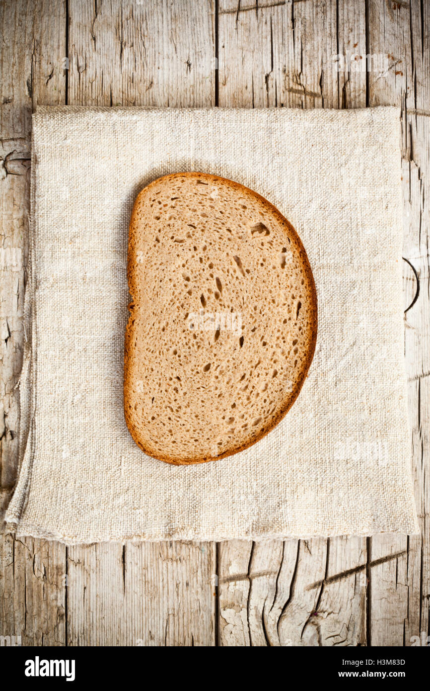 slice of rye bread Stock Photo - Alamy
