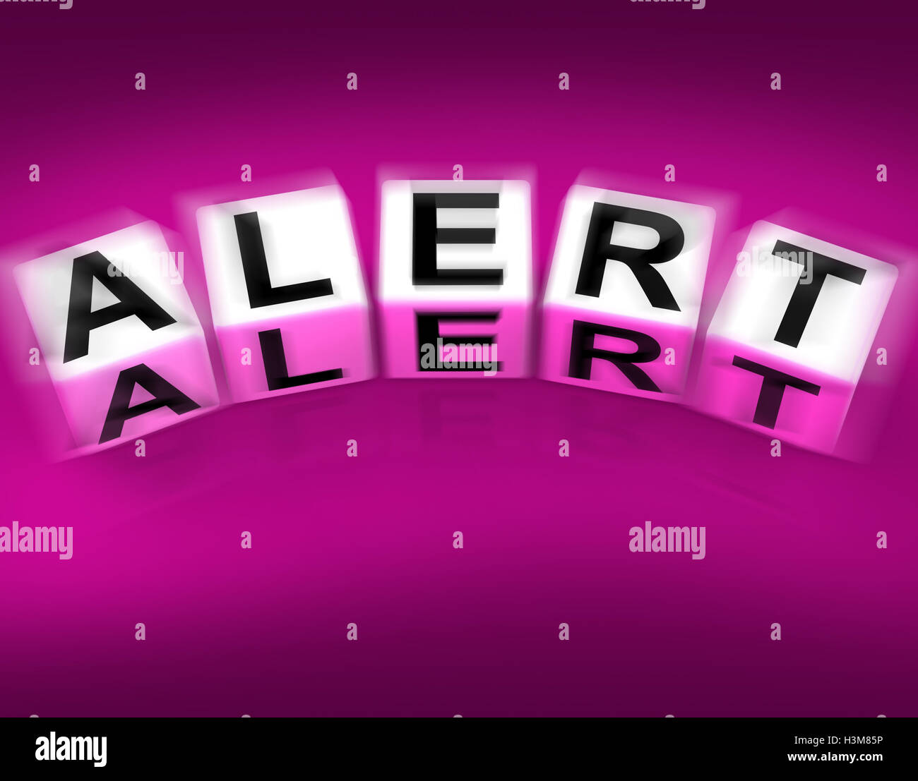 Alert warning caution notification hi-res stock photography and images ...