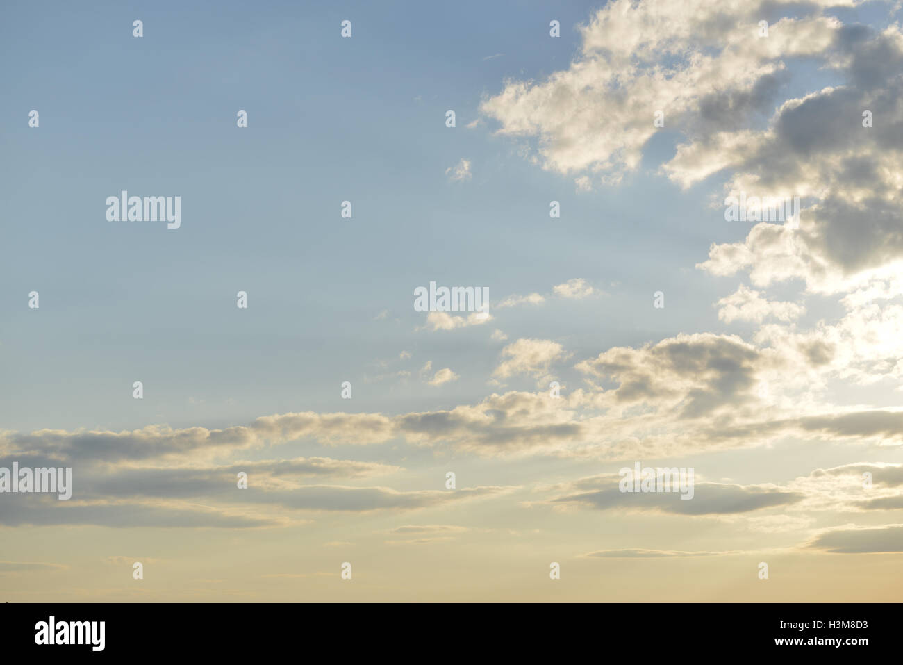 Sunset gold color Stock Photo - Alamy