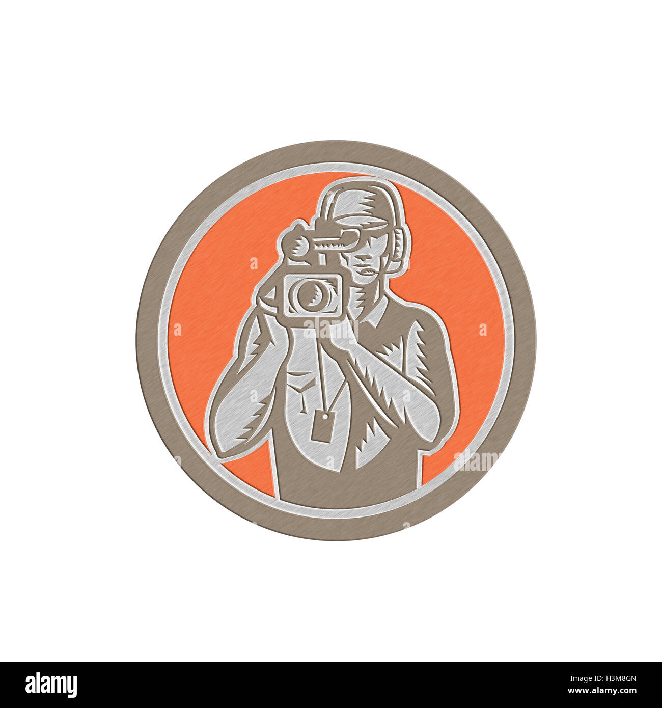3d man cameraman video camera hi-res stock photography and images - Alamy